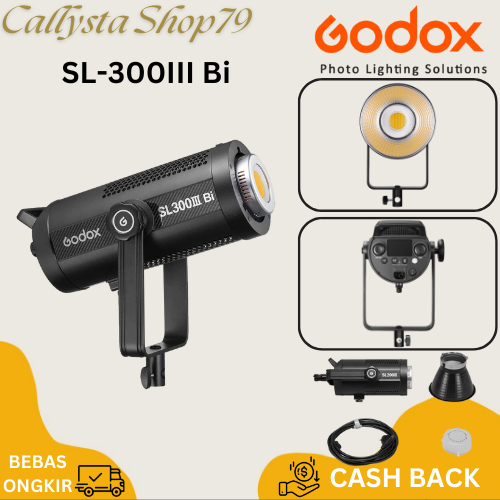 Jual Godox SL-300II SL 300III Bi SL300 lll Paket Lampu LED Studio Video ...