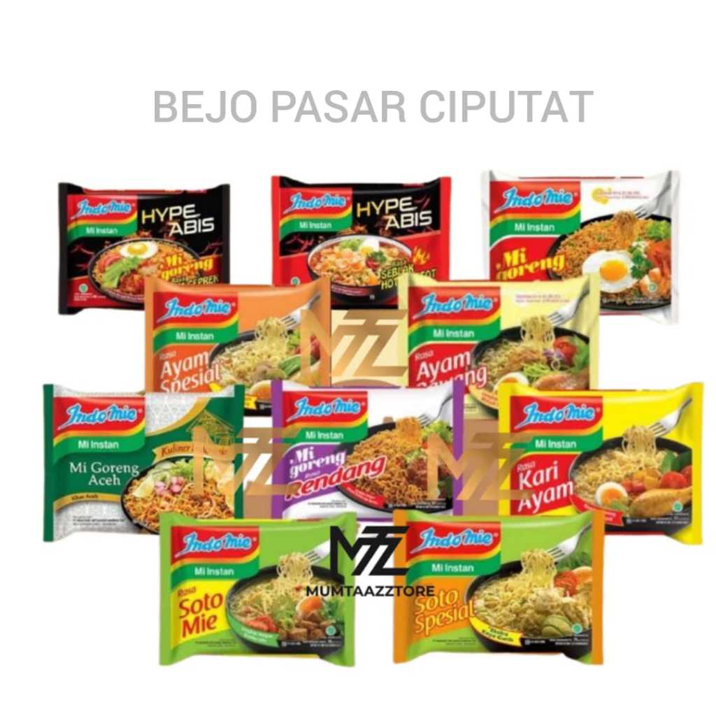 Jual [PRODUK] Indomie All Varian | Indomi | indomi instant| INDOMIE ...
