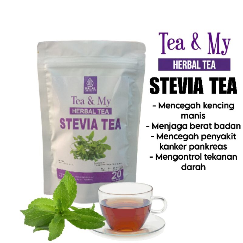 Jual TEH DAUN STEVIA/STEVIA TEA | Shopee Indonesia