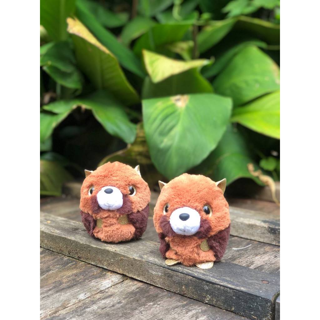 Jual Boneka Panda Merah Imut | Red Panda Puffies Glitter 4 Plush Toys ...