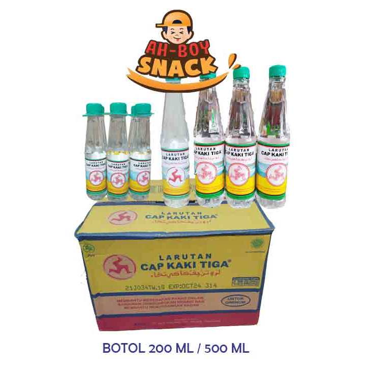 Jual LARUTAN KAKI 3 BOTOL BESAR DAN KECIL PER DUS ISI 24 DAN 48 BOTOL ...