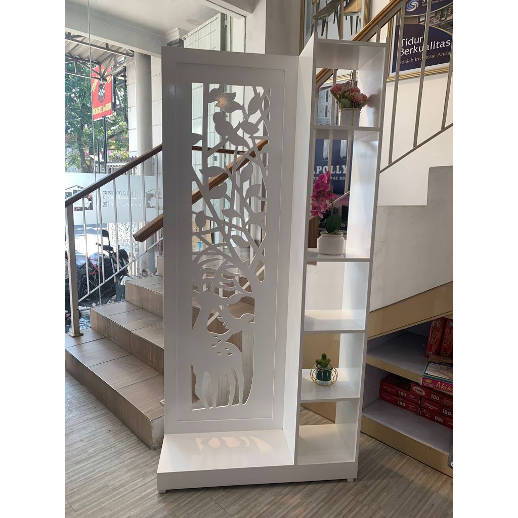 Jual PARTISI RUANGAN DIVIDER HANDMADE MOTIF RUSA | Shopee Indonesia