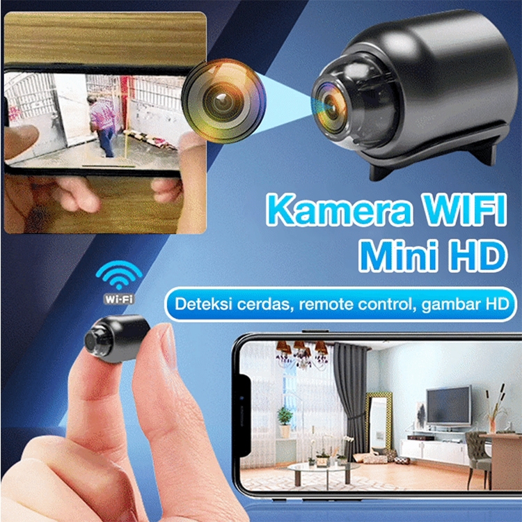 Jual HW Kamera Mini WIFI CCTV Mini Tersembunyi Tanpa Kabel 1080P cctv ...