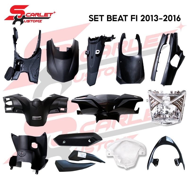 Jual NARITA spoiler dek penahan lumpur paru beat fi k25 2012 2013 2015 ...