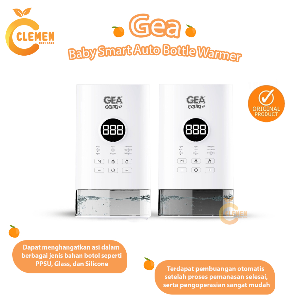 Jual Gea Baby Smart Auto Bottle Warmer GW-200 (Penghangat ASI) | Shopee Indonesia