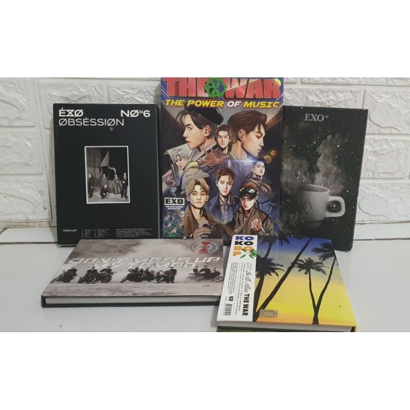 Jual ALBUM EXO OFFICIAL UNSEALED | Shopee Indonesia