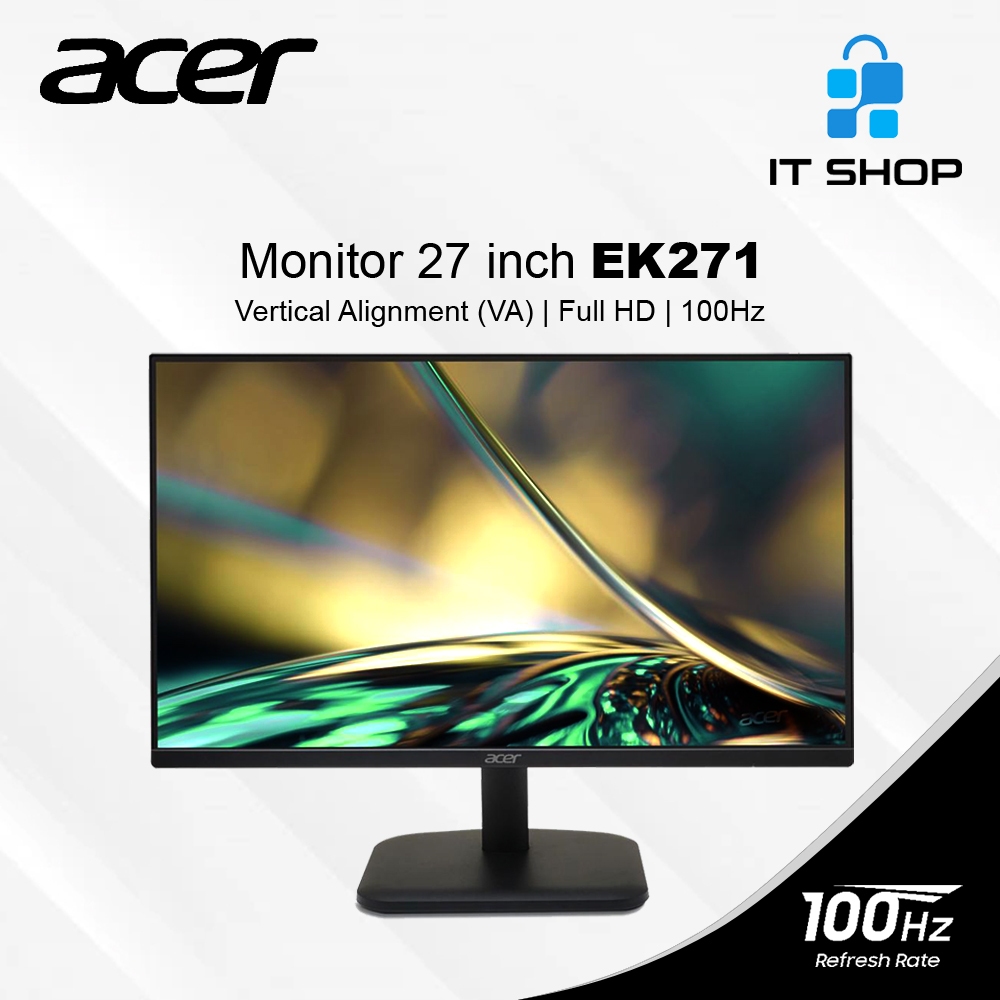 Jual Acer Monitor 27 inch EK271 - 100Hz | Shopee Indonesia