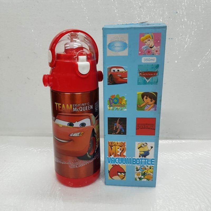 Jual Tempat Minum Lock n Lock / Termos + Sedotan Motif Cars Merah GSX ...