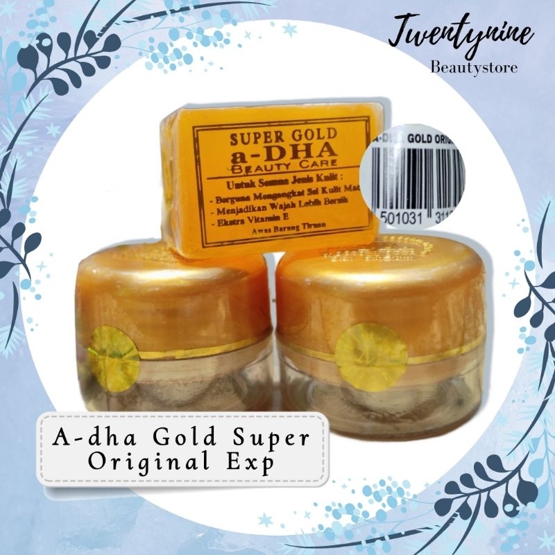 Jual A DHA SUPER ORIGINAL HOLOGRAM EMAS (SABUN 1) A-DHA ADHA | Shopee ...