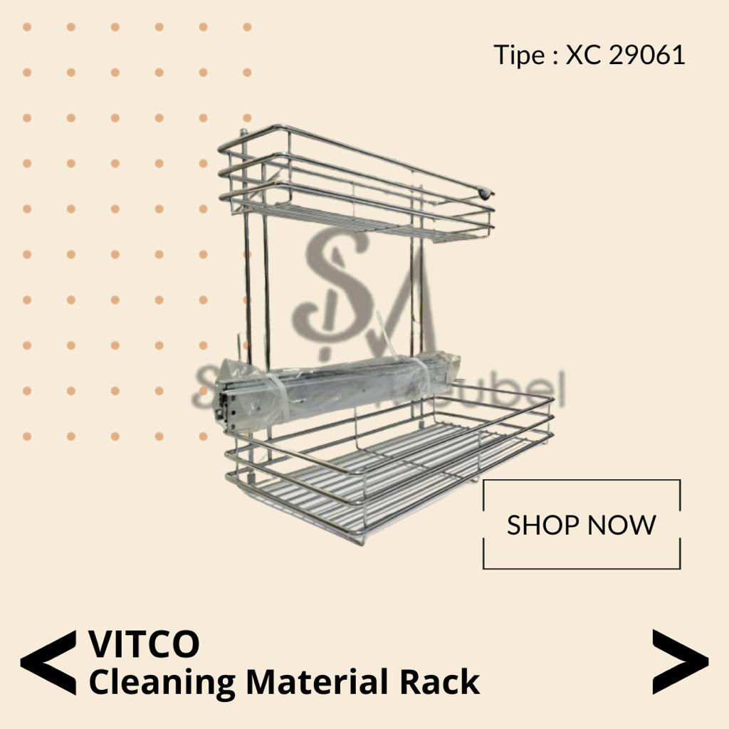 Jual XC 29061 - VITCO / CLEANING MATERIAL RACK STAINLESS STEEL VITCO ...