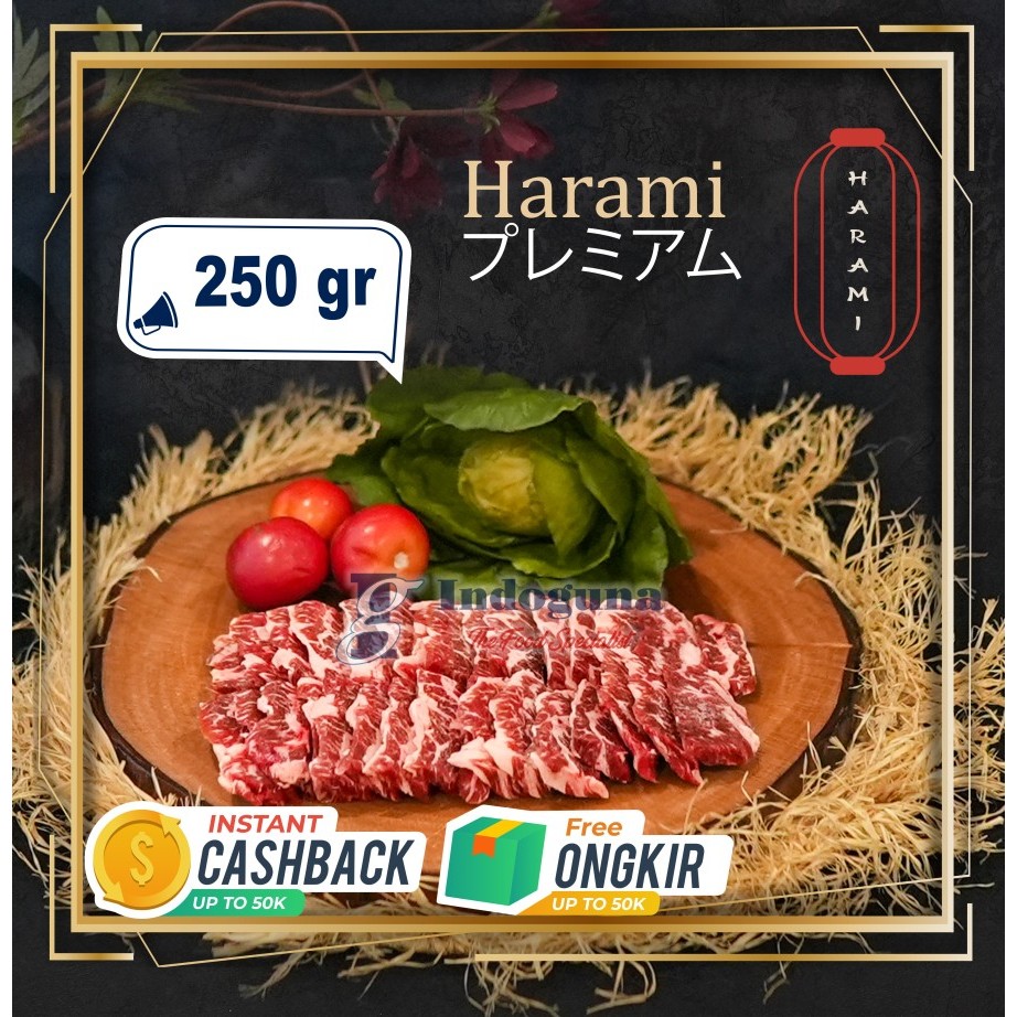 Jual A003 PREMIUM YAKINIKU BEEF (HARAMI)/DAGING PREMIUM YAKINIKU 250 GR ...