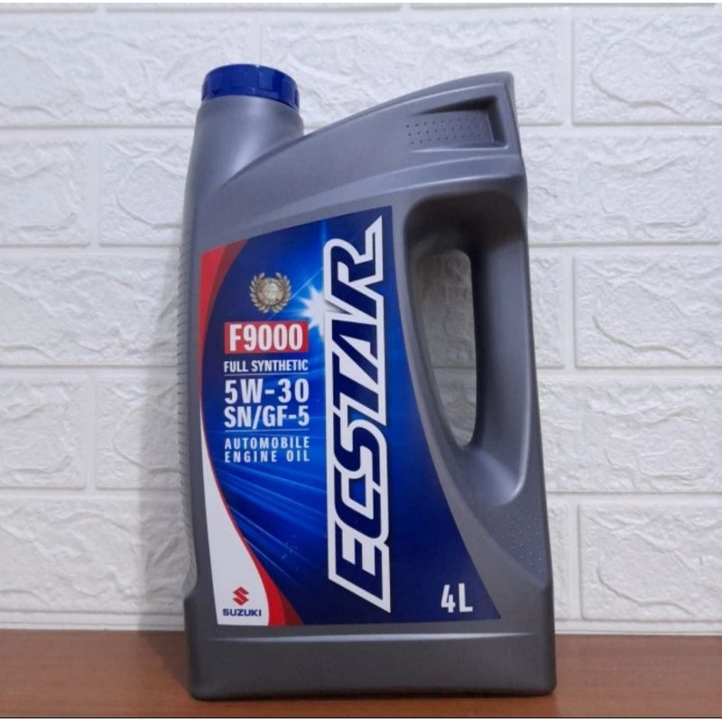 Jual OLI ECSTAR F9000 SGO 5w-30 API SN GF-5 4Liter | Shopee Indonesia
