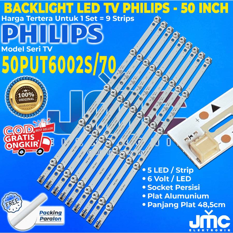 Jual BACKLIGHT TV LED PHILIPS 50 INCH 50PUT6002 50PUT6002S 50PUT6002S/70 | Shopee Indonesia