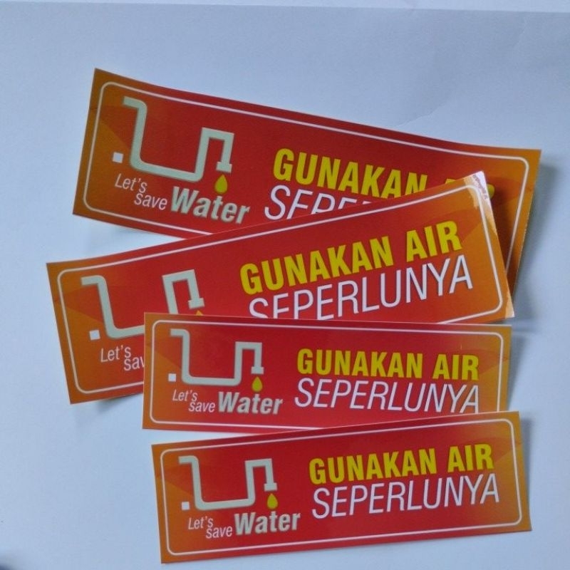 Jual Stiker Hemat Air | Shopee Indonesia