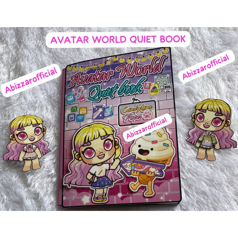 Jual MAINAN ANAK PEREMPUAN TOCA AVATAR WORLD QUIET BOOK MY BUSY CANDY ...