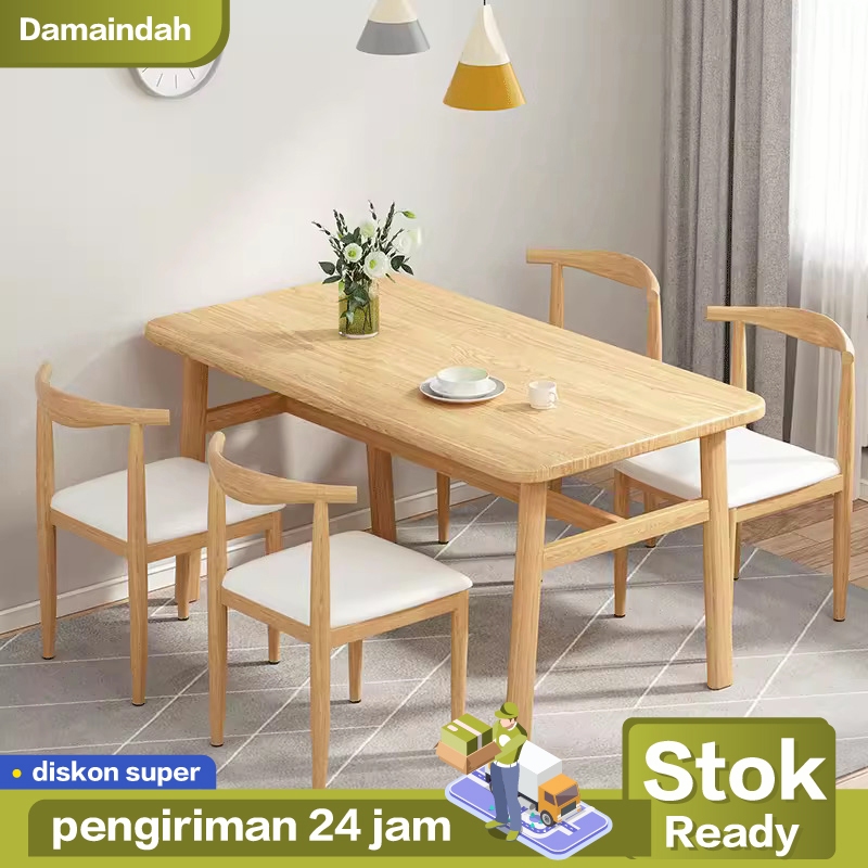 Jual Damaindah Meja Makan / Meja Makan Set 4 Kursi / Meja Makan Minimalis / Meja Makan Murah ...