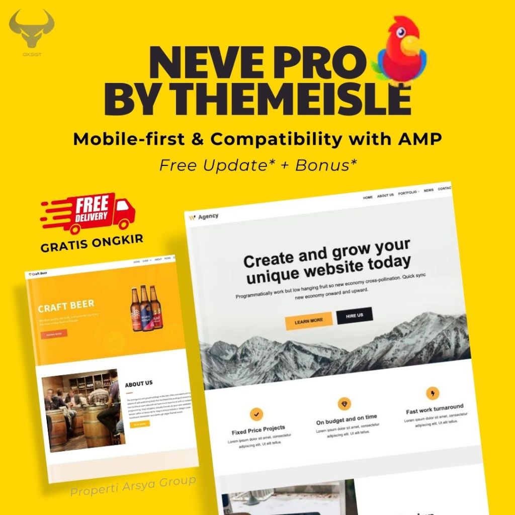 Jual Plugin Neve Pro Addon Neve Theme by Themeisle - GPL | Shopee Indonesia