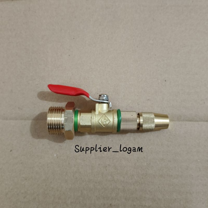Jual kran steam nozzle jet cleaner lurus drat M22 | Shopee Indonesia