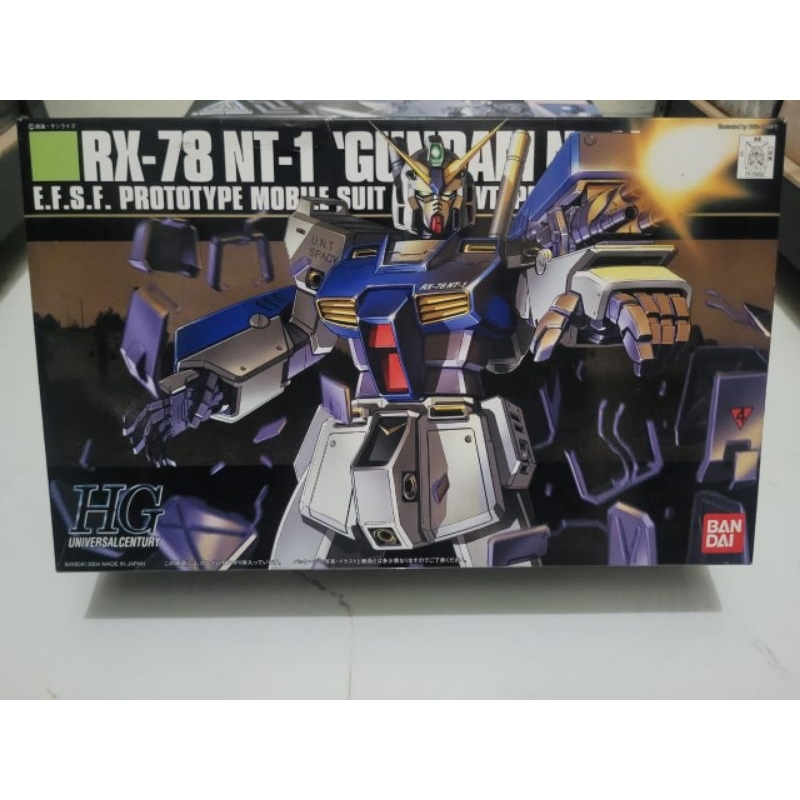 Jual Gundam HGUC 1/144 RX-78 NT-1 Gundam NT-1 Bandai | Shopee Indonesia