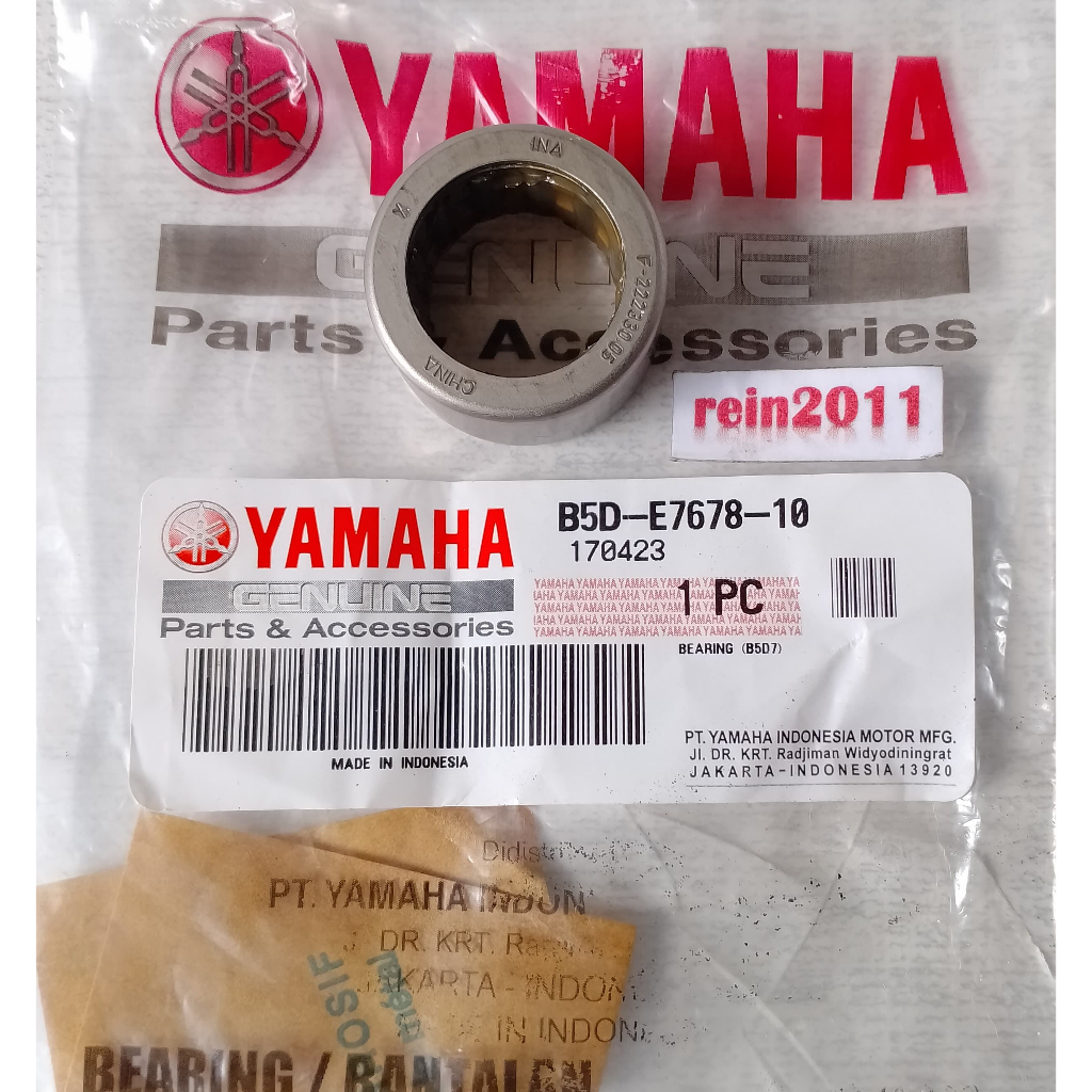 Jual BEARING LAHER BAMBU PULLY PULI FREEGO 2021 FAZZIO GRAND FILANO FINO PREMIUM 125 ASLI ORI ...