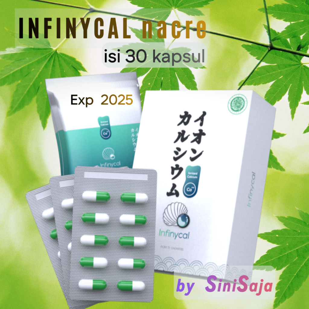 Jual infinycal calcium box isi 30 kapsul | Shopee Indonesia
