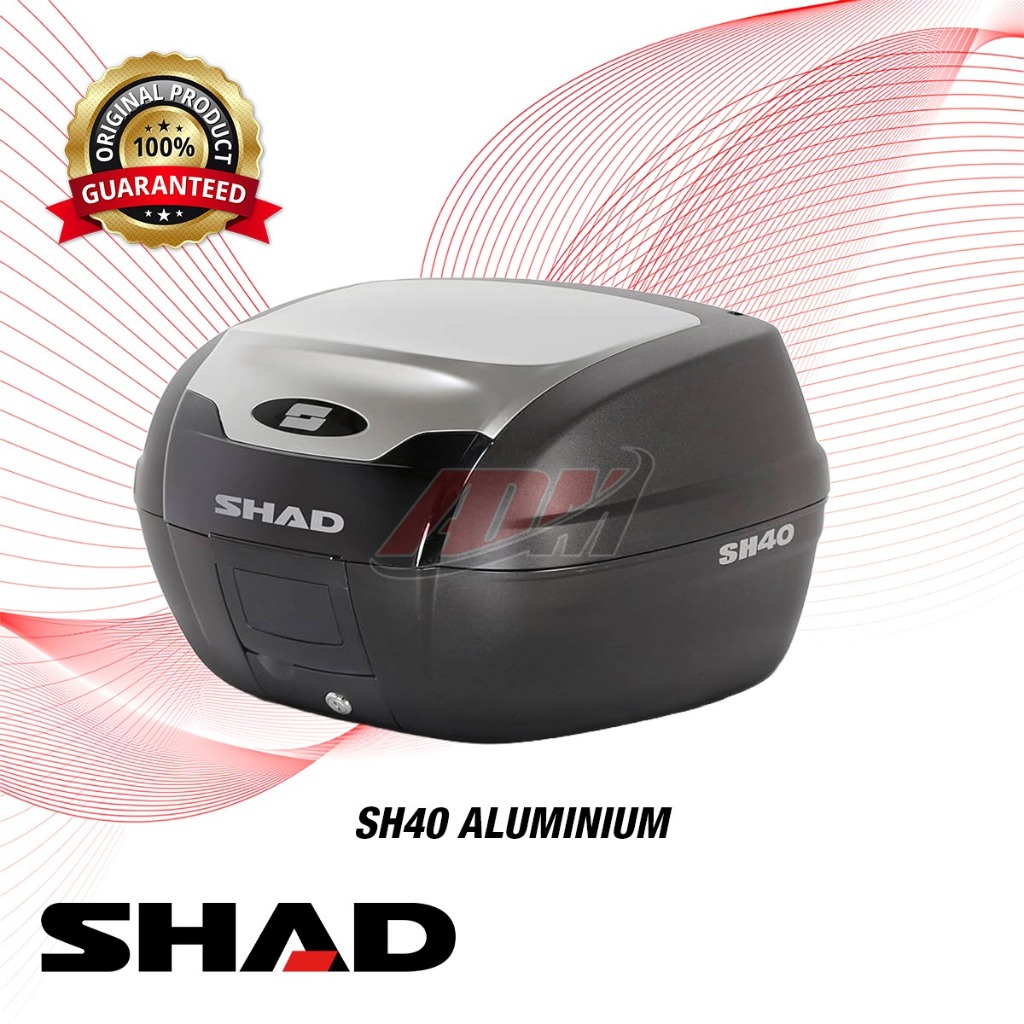 Jual BOX MOTOR SHAD / TOP CASE SH40 CARGO & ALUMINIUM | Shopee Indonesia