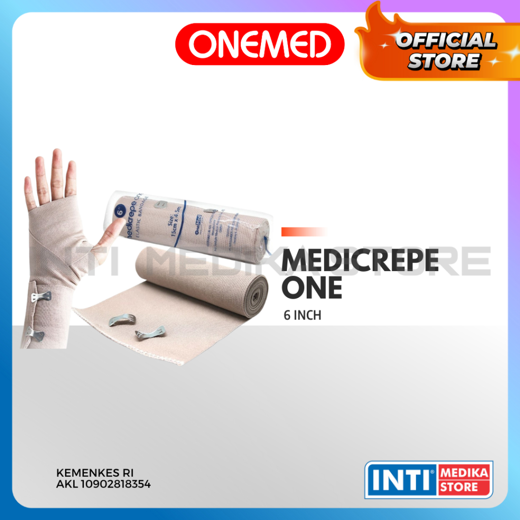 Jual ONEMED - Medicrepe Elastic Bandage | Verban Elastis Perban ...