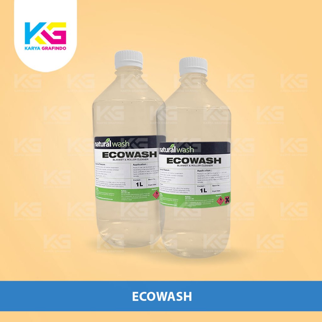 Jual ECOWASH, Pembersih Blanket & Roll - Sejenis RWA (Roll Washing Agent) | Shopee Indonesia