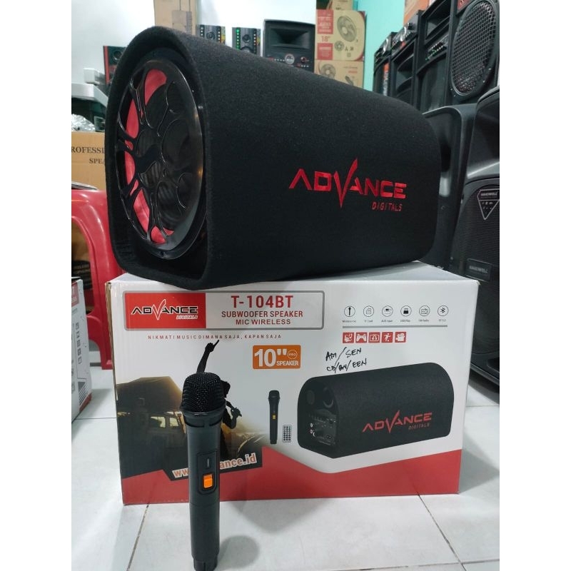 Jual Speaker Aktif Bluetooth Advance T 104bt Pro Free Mic Wireless