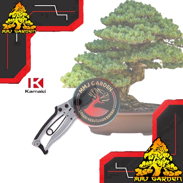 Jual MMJ GARDEN-ALAT BONSAI Gunting dahan KAMAKI DELUXE Curve pruning shears P-880DN (JAPAN ...