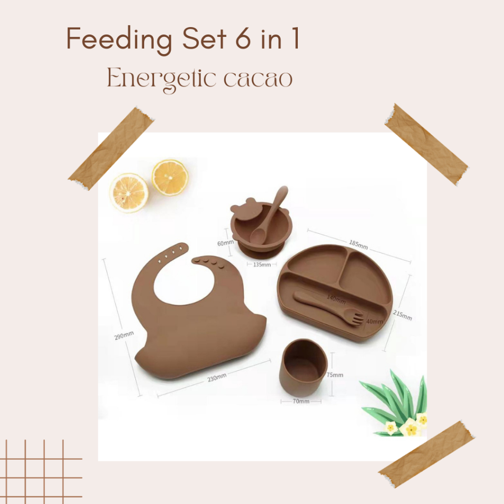 Jual KEOLA - 6PCS FREE BOX Set Premium Silicone Gift Set / Hampers ...