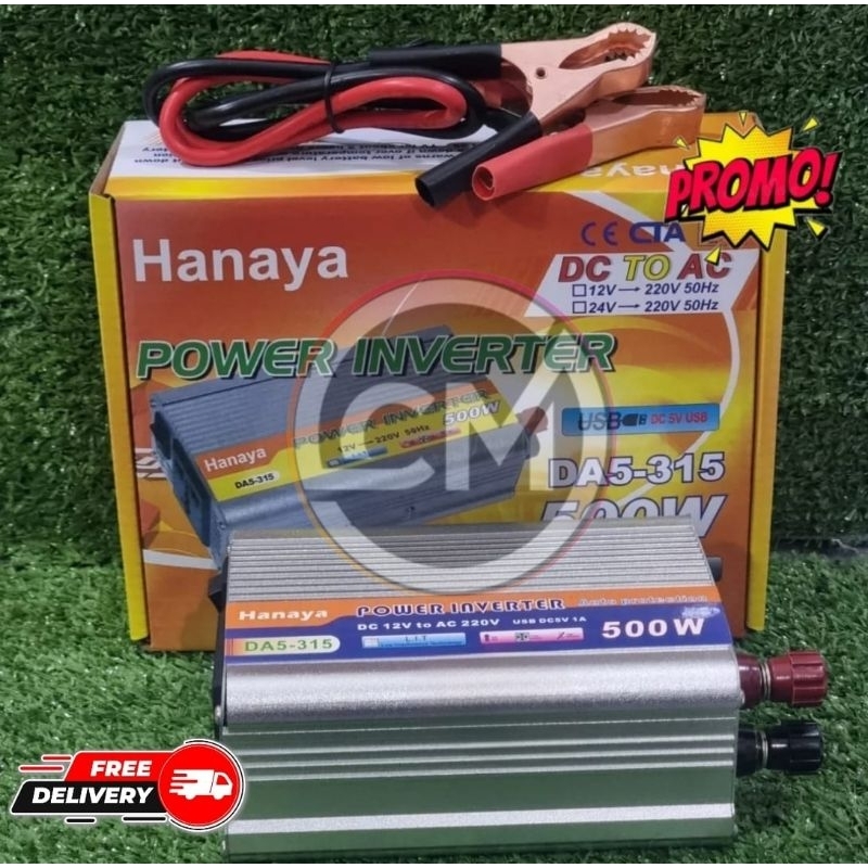 Jual power inverter 500 watt power inverter 500wHANAYA harga Grosir ...