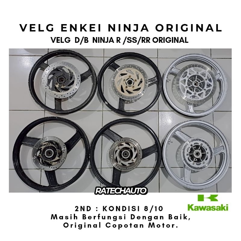 Jual VELG NINJA ORIGINAL-VELG NINJA RR OLD-VELG NINJA ZX ORIGINAL-VELG ...