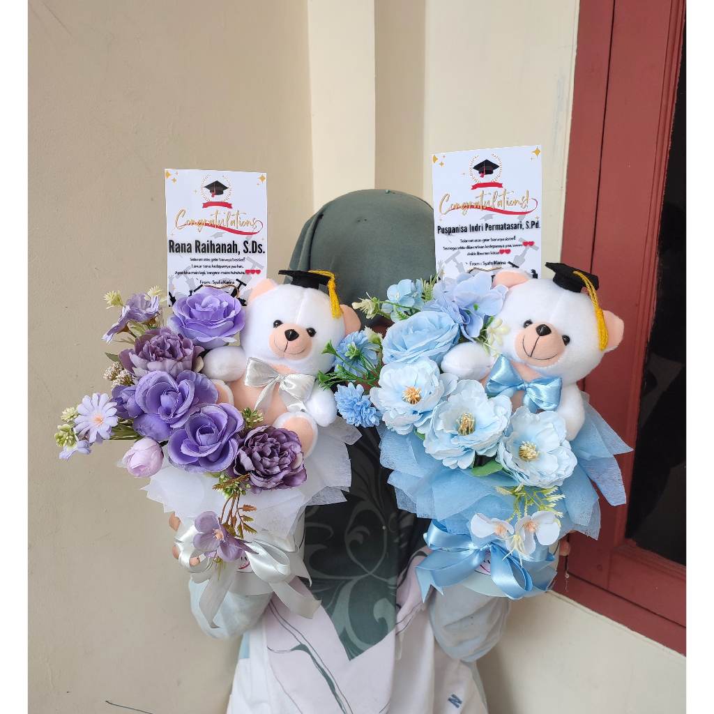 Jual ( BISA DIKIRIM KELUAR KOTA ) Bloom Box Buket Boneka Bunga Kado ...
