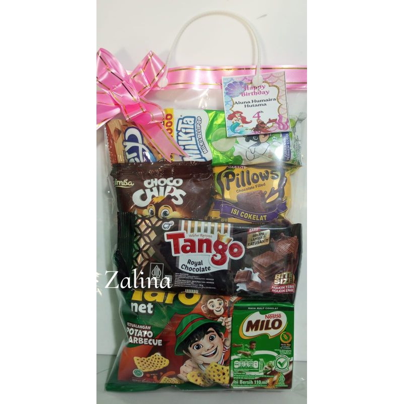 Jual Paket snack ultah ulang tahun anak / Bingkisan ulang tahun anak ...