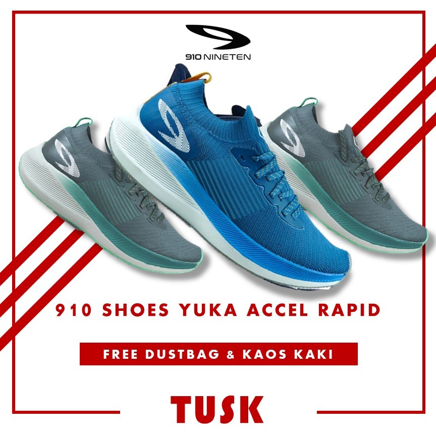 Jual Sepatu Running 910 Nineten Yuka Accel Rapid Sepatu Olahraga Lari ...