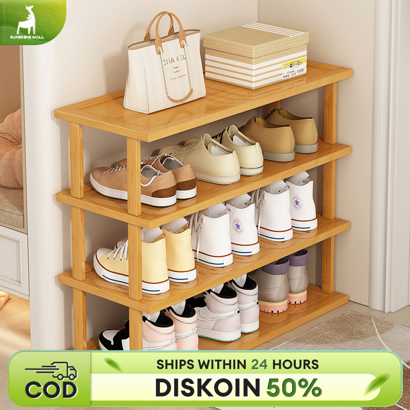 Jual Rak Sepatu Susun Kayu 65cm Rak Sepatu Minimalis Rak Sepatu Rumah ...