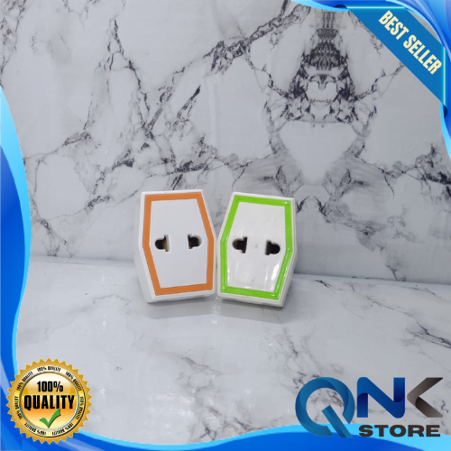 Jual Steker T Multi Colokan Listrik cabang 3 T Multi Sambungan Cabang 3 ...