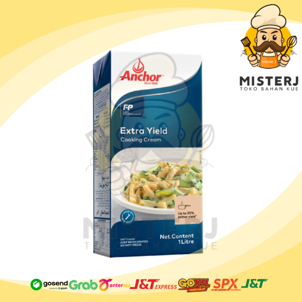 Jual Anchor Cooking Cream Extra Yield 1lt EXP 26/4/2025 1 + ES BATU ...