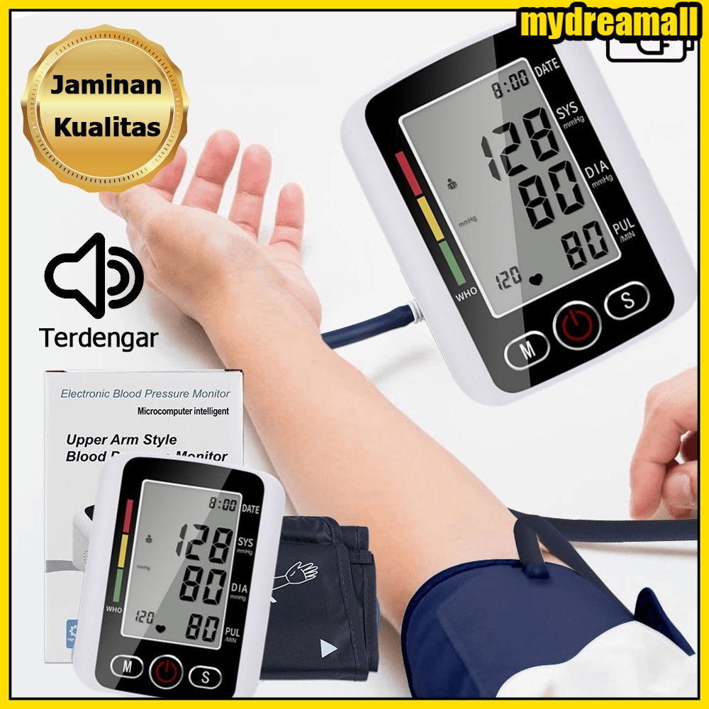 Jual 【COD】Pengukur Tekanan Darah Tensimeter Lengan Atas Dengan Suara ...
