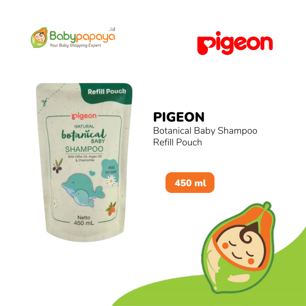 Jual PIGEON Botanical Baby Shampoo | Shampoo Cair | Shopee Indonesia
