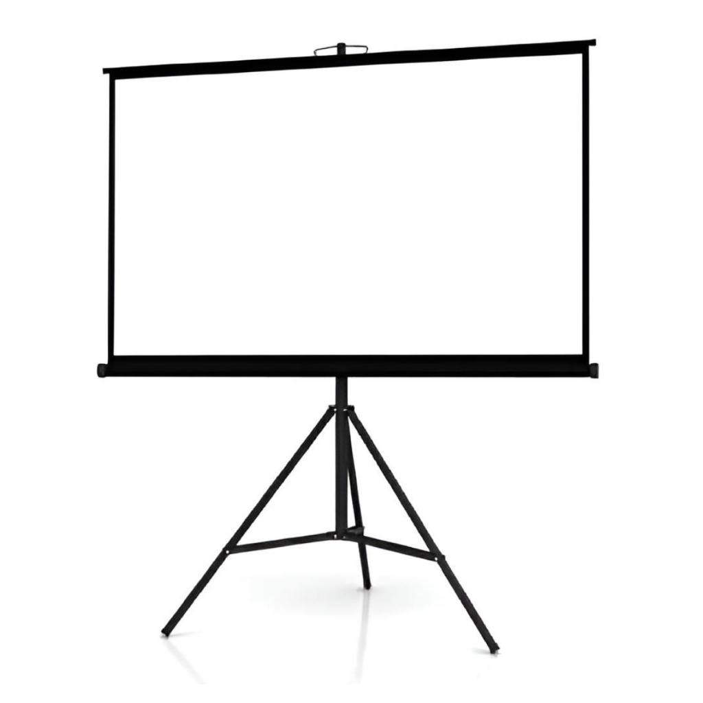 Jual Screen Tripod 96 Inch Pixel Layar Proyektor 244cm x 244cm Screen ...