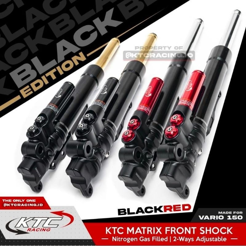 Jual TABUNG SHOCK DEPAN KTC RACING MATRIX VARIO / BEAT / SCOOPY / SPACY ...
