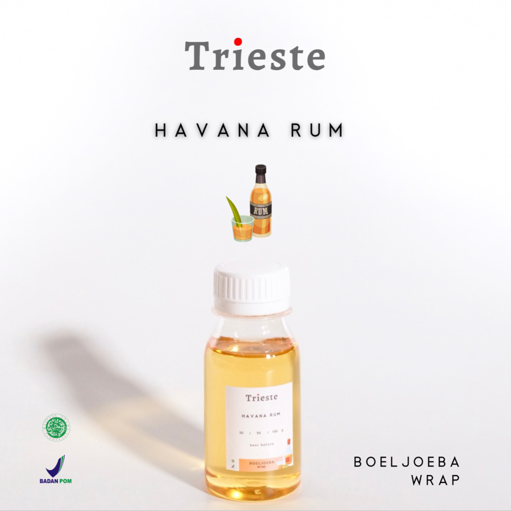 Jual Trieste Havana Rum Syrup Repack [30, 50, 100] g | Shopee Indonesia