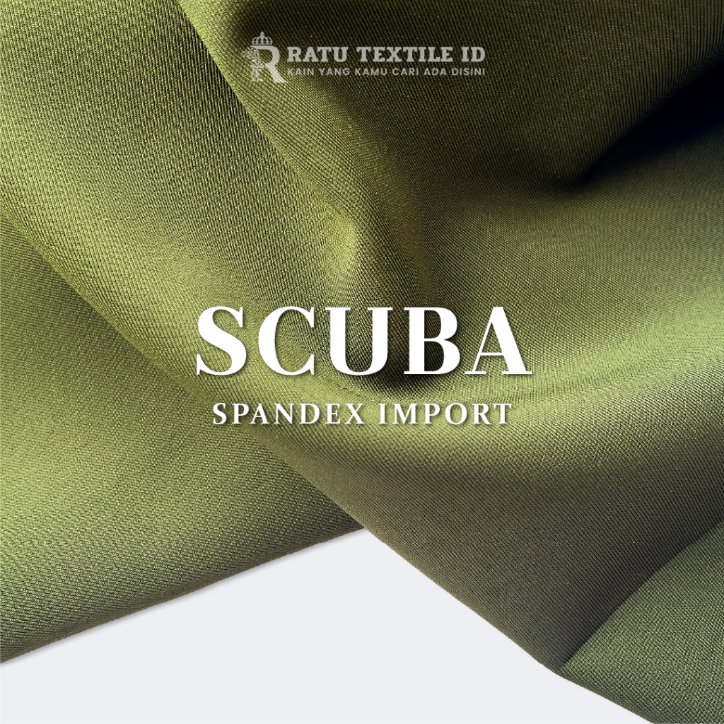 Jual Kain Scuba Polos / Bahan Scuba Premium / Kain Stretch Premium ...