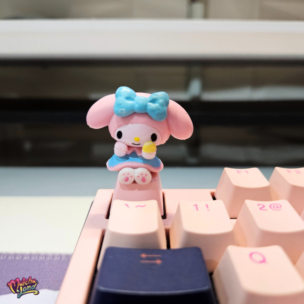 Jual Gothic Lolita Sanrio Mechanical Keyboard ; Artisan custom keyboard ...