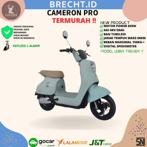 Jual Sepeda Listrik Electric Bike Pacific CAMERON PRO 650 Watt New Series | Shopee Indonesia