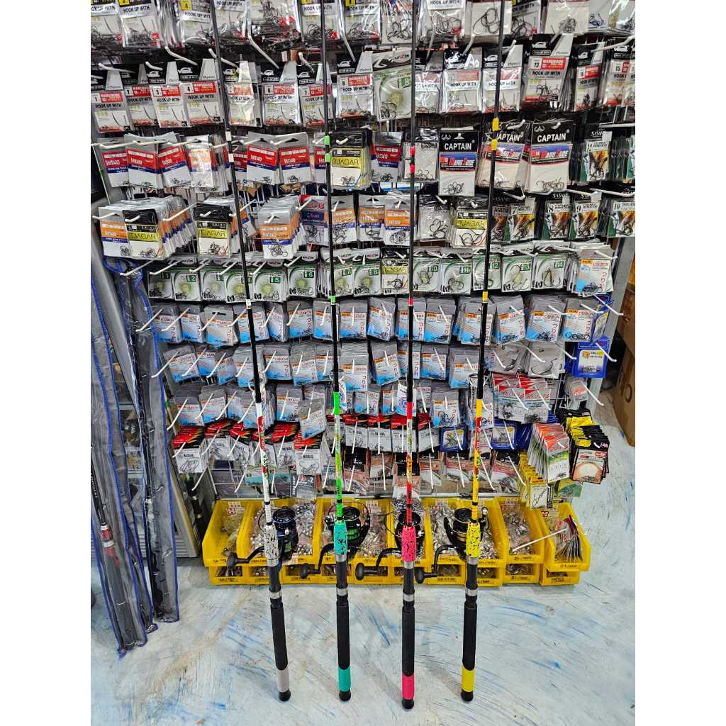 Jual 1 Set Joran Pancing dan Reel Spinning Alumunium Spool MTTS ...