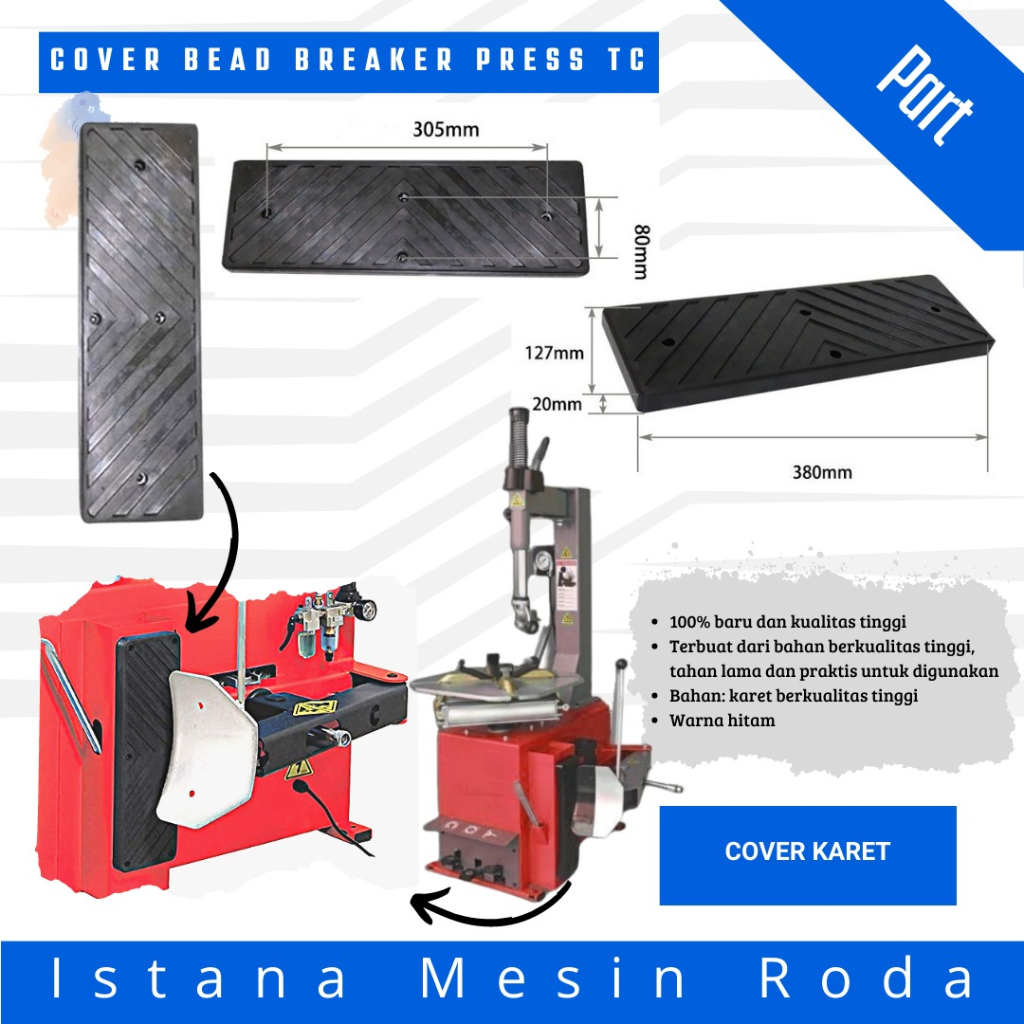 Jual sparepart cover bead breaker press tyre changer cover pelindung ...