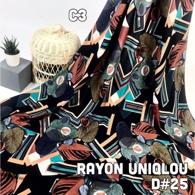 Jual RAYON PREMIUM C3 (HARGA 1/2 METER) | Shopee Indonesia